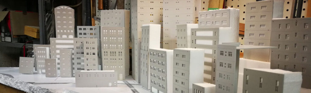 Designing an N-Scale Urban City using Affordable Kits – Modelrailroader.ca